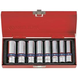 SOCKET SET DEEP 3/8DR 10-19MM 8PC | Donovans