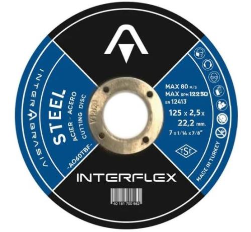 CUT OFF DISC 125X1.0 I/F INTERFLEX | Donovans